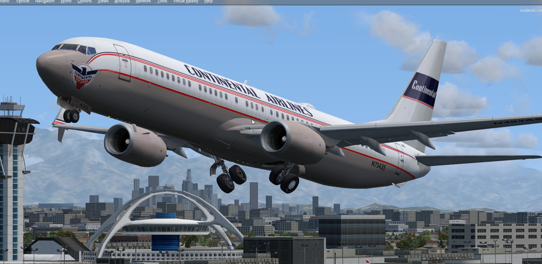 More images for FSX%2FP3D++Boeing+737-900ER+United+Airlines+Continental+retro+livery+package